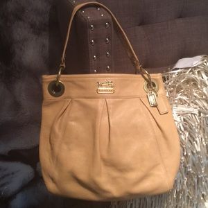 Coach | Bags | Coach Medium Leather Handbag | Poshmark